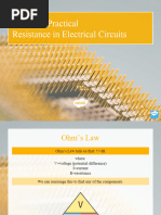 Notes - RP 03 Resistance - AQA Physics GCSE | PDF | Series And Parallel ...