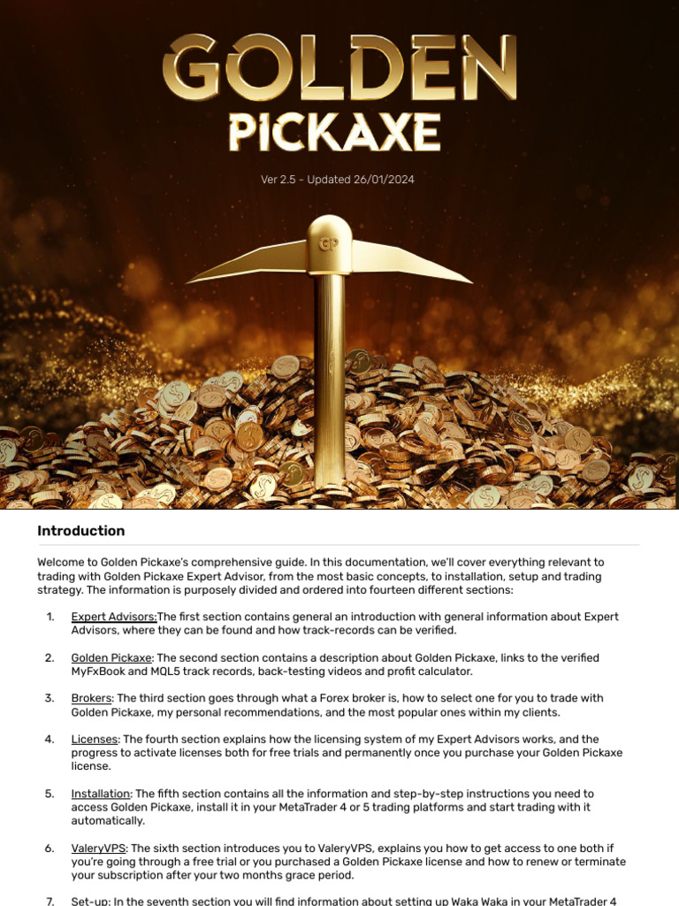 Forex Trading with Golden Pickaxe | PDF | Foreign Exchange Market ...