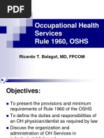 DOLE OSH Checklist With Standards | PDF