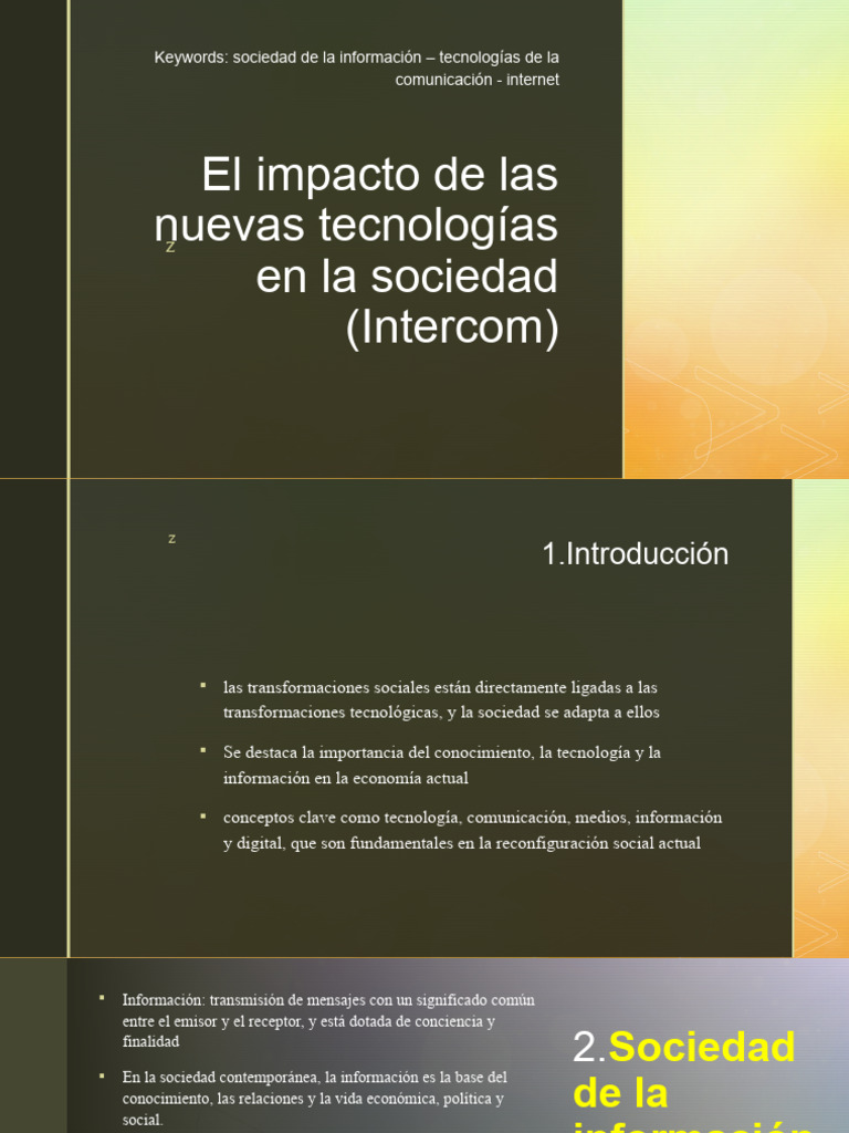 Impacto de Tecnologías en Sociedad | PDF | Aprendizaje ...