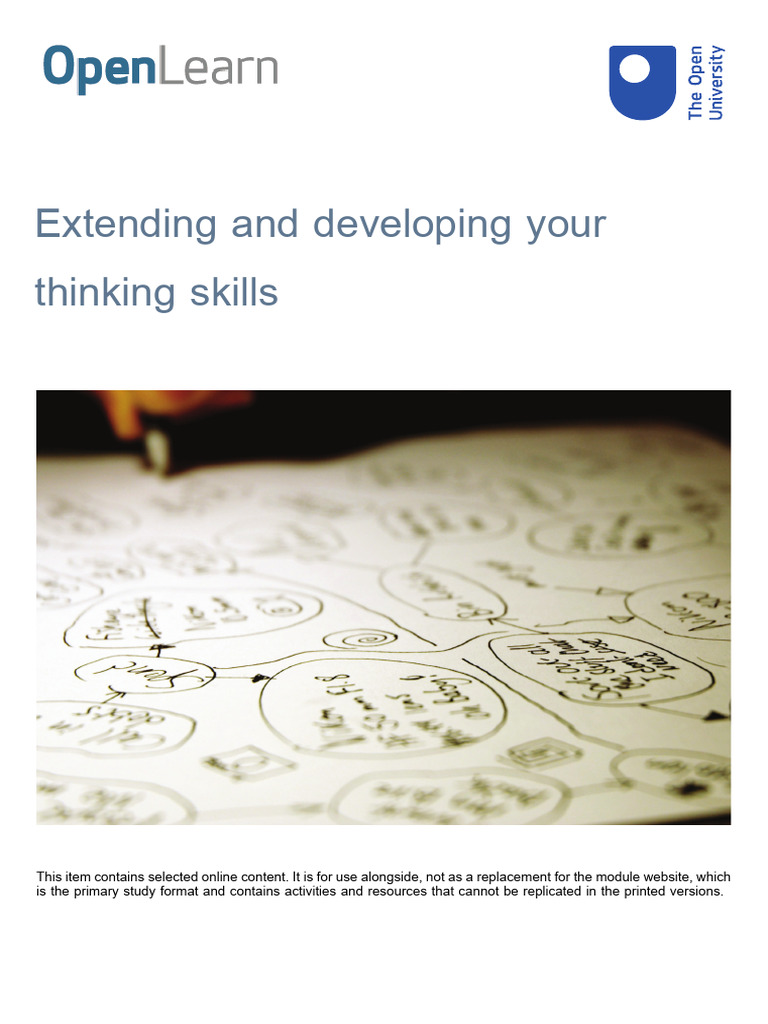 extending_and_developing_your_thinking_skills_printable | PDF | Thought ...