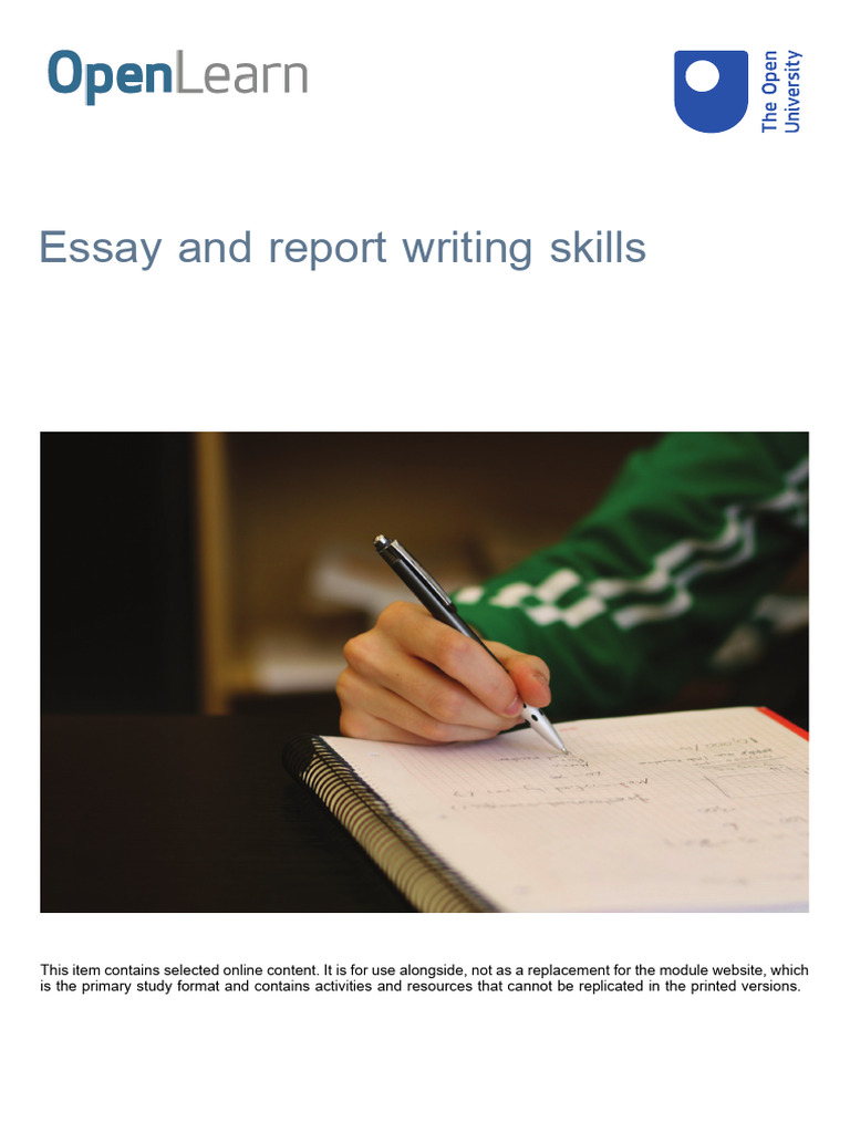 Essay and Report Writing Skills Printable | PDF | Essays | Creative ...