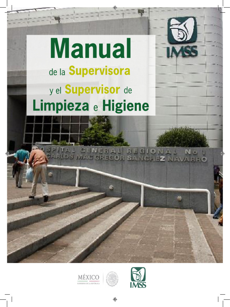 Manual de La Supervisora y El Supervisor de Limpieza e Higiene IMSS | PDF | Higiene | Infección ...