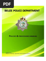 Belize Police Act 2020 Overview | PDF | Arrest | Police