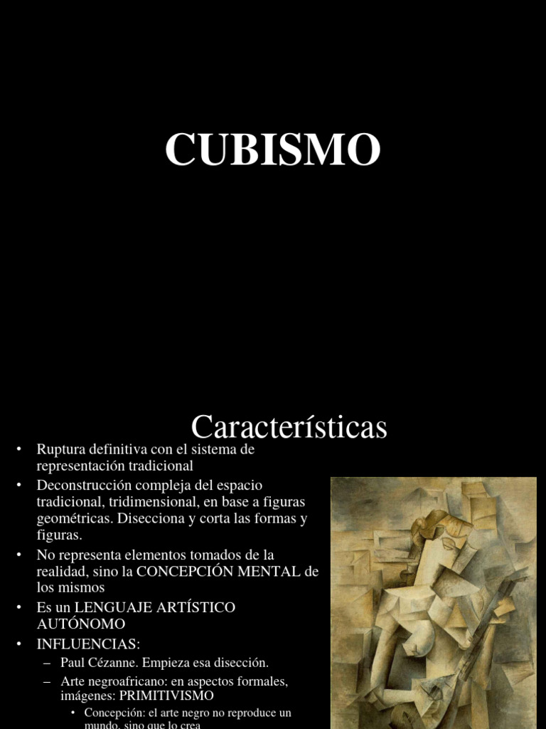 Sesión 8. CUBISMO Y PICASSO | PDF | Cubismo | Pablo Picasso