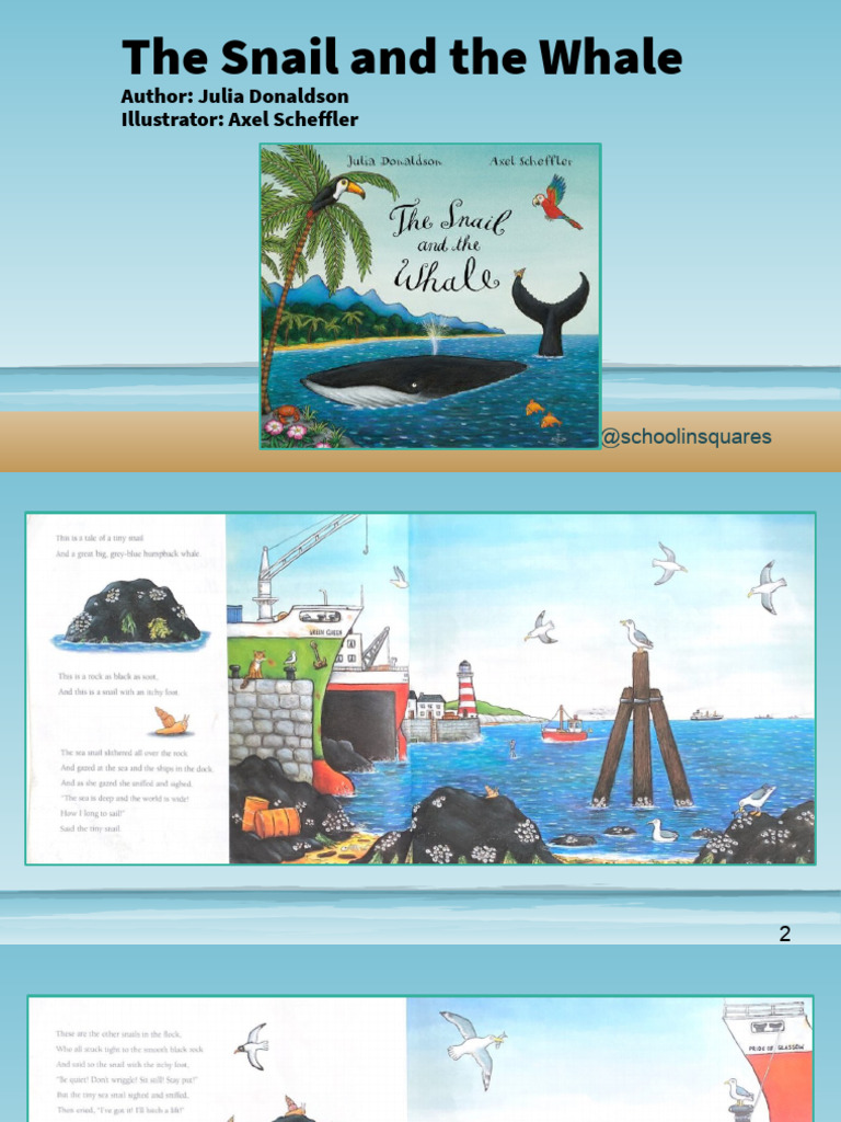 The Snail and The Whale Storybook | PDF | Teaching Methods & Materials ...