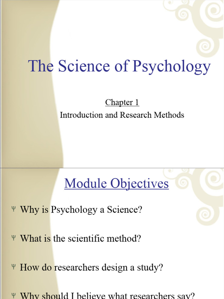 Moduleone Scienceofpsy | Download Free PDF | Science | Scientific Method