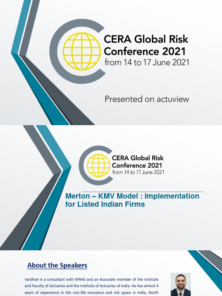 CERA - 2021-Presentation Chheda - Raj | PDF | Investing | Credit Risk