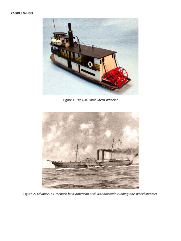 Paddle Wheel and Propeller | PDF | Propeller | Watercraft