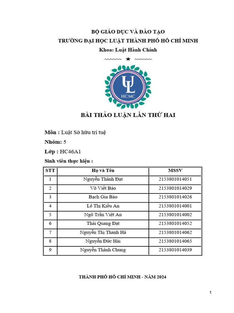 Nhóm-5 SHTT Lần-3 | PDF