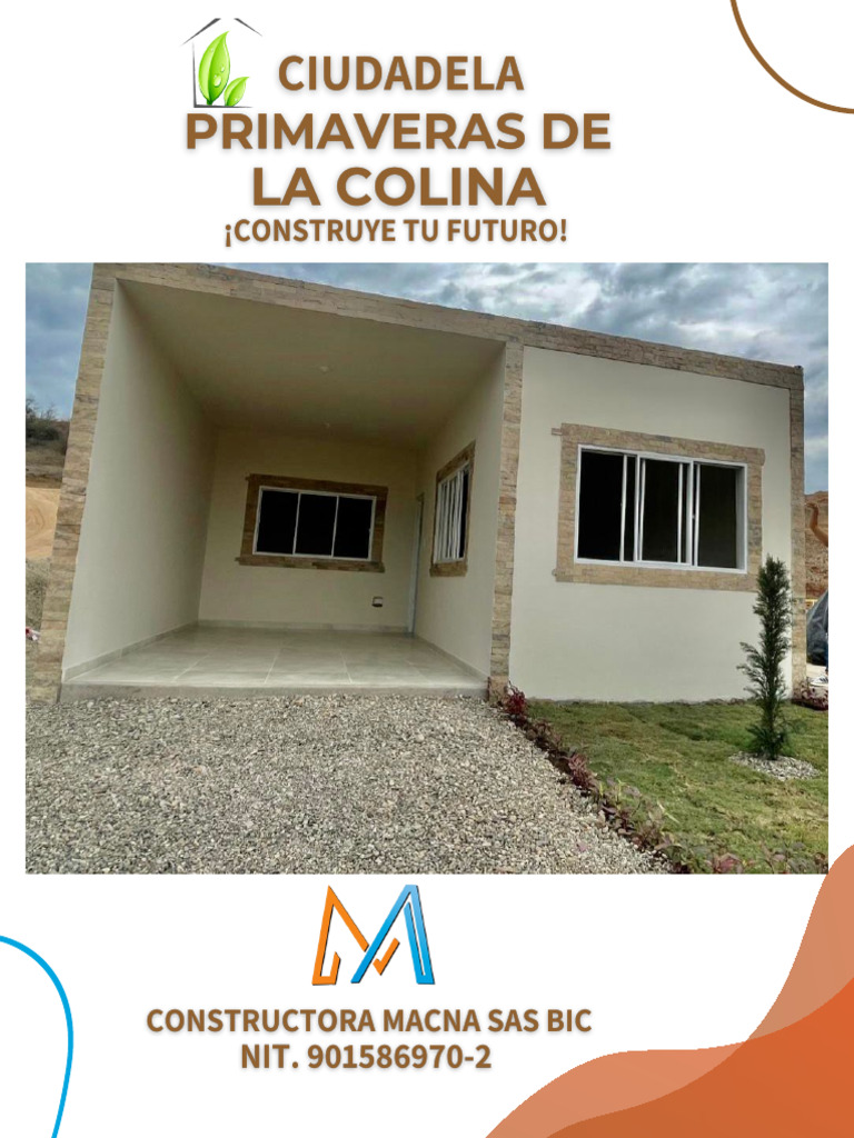 Portafolio Ciudadela Primaveras de La Colina | PDF