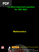 Toughest IIT JEE Advanced Maths Questions | PDF
