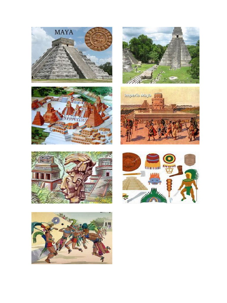Civilizacion Maya Antigua | PDF