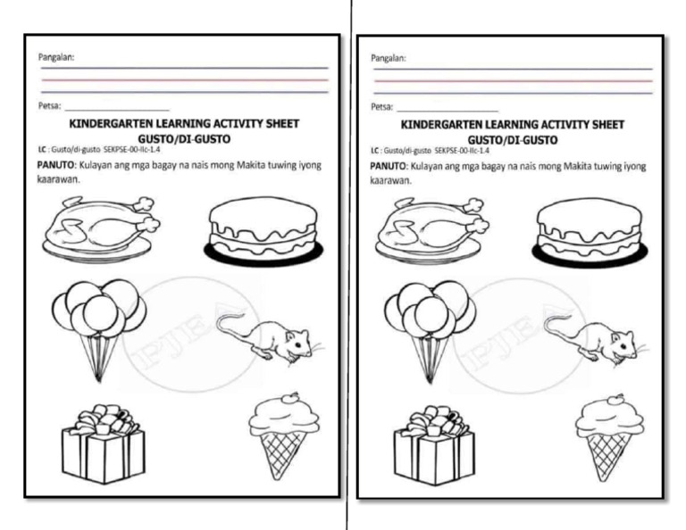 Gusto at Di-Gusto (28 PCS) | PDF