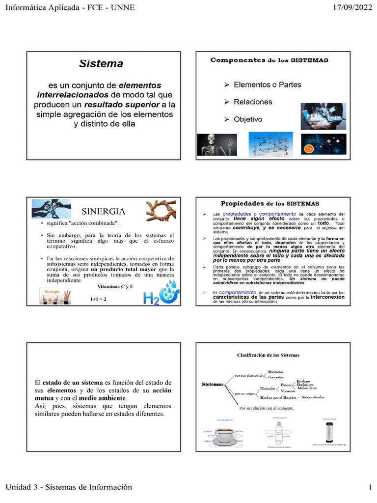 Informática Aplicada UNNE Unidad - 3a | PDF