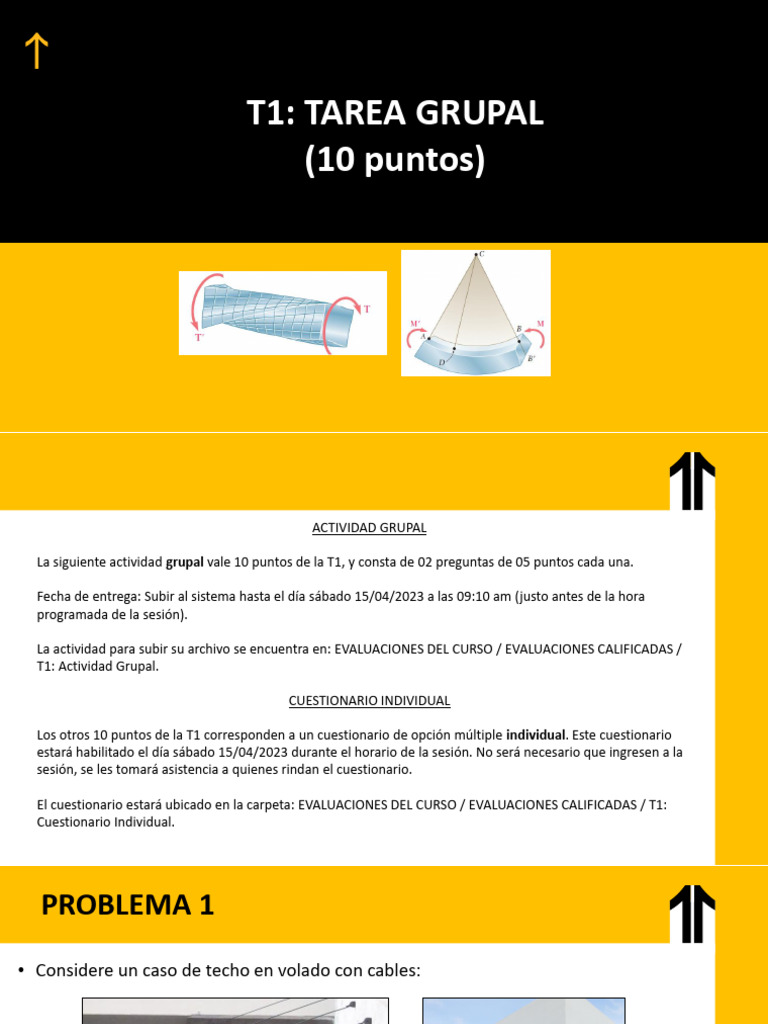 T1 - TAREA GRUPAL E INDICACIONES GENERALES - Estructuras 2 | PDF
