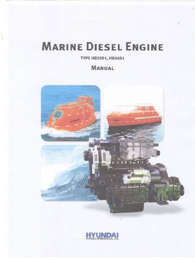 Lifeboat Engine Manual (A) - 240402 - 175318 | PDF