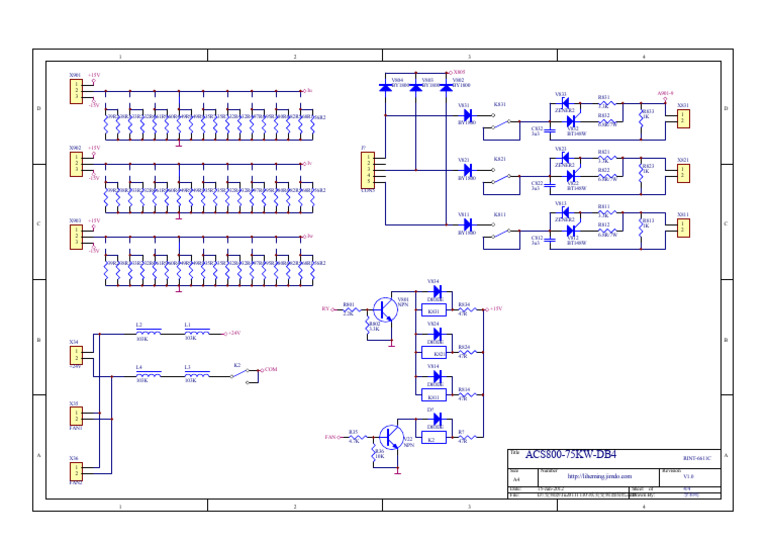 Acs800 75KW DB4 | PDF