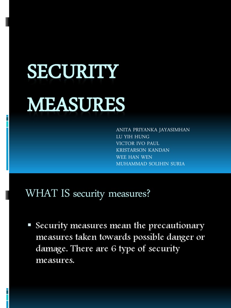 Security Measures | PDF | Spyware | Computer Virus