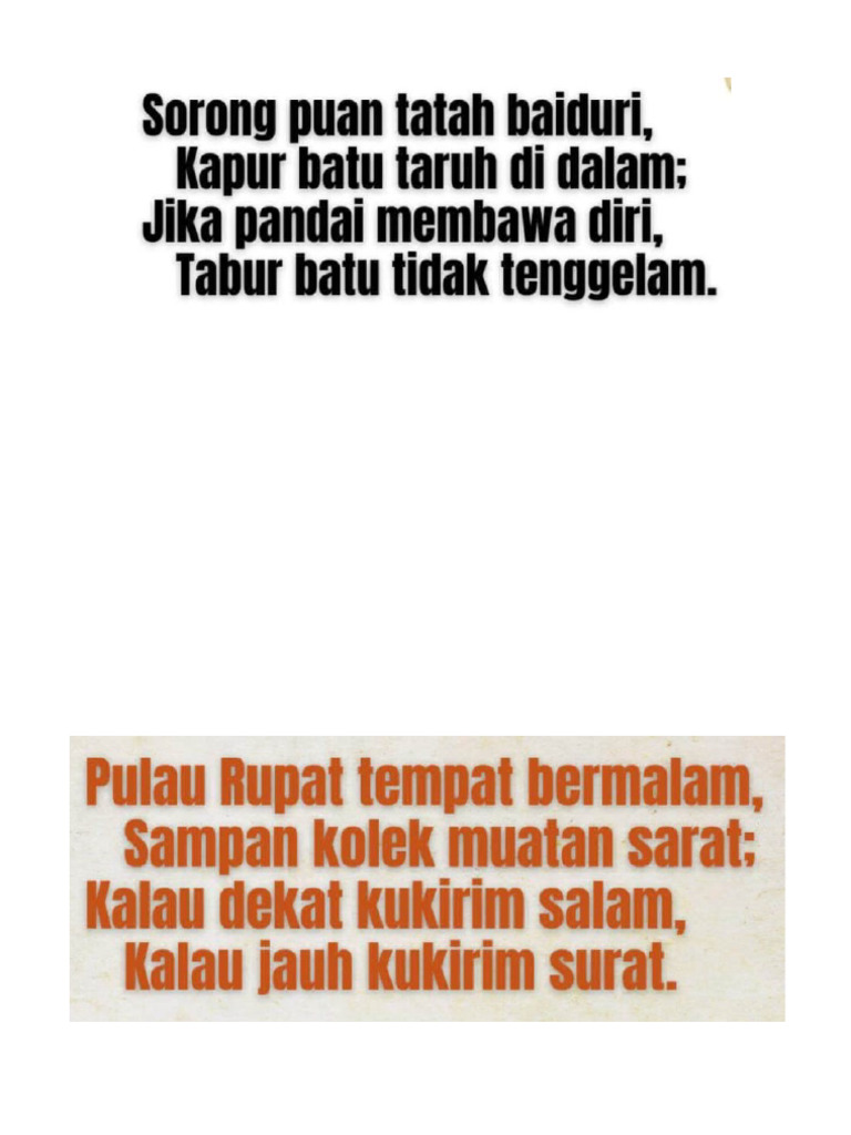 Pantun 2 | PDF