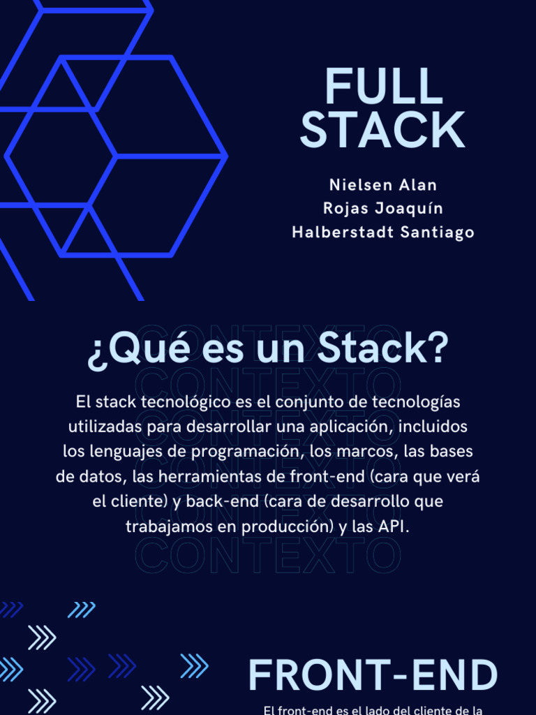Full Stack-2 | PDF | Aplicación web | Software de la aplicacion