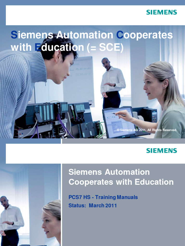Siemens PCS7 Training Manuals | PDF | Control Theory | Programmable ...