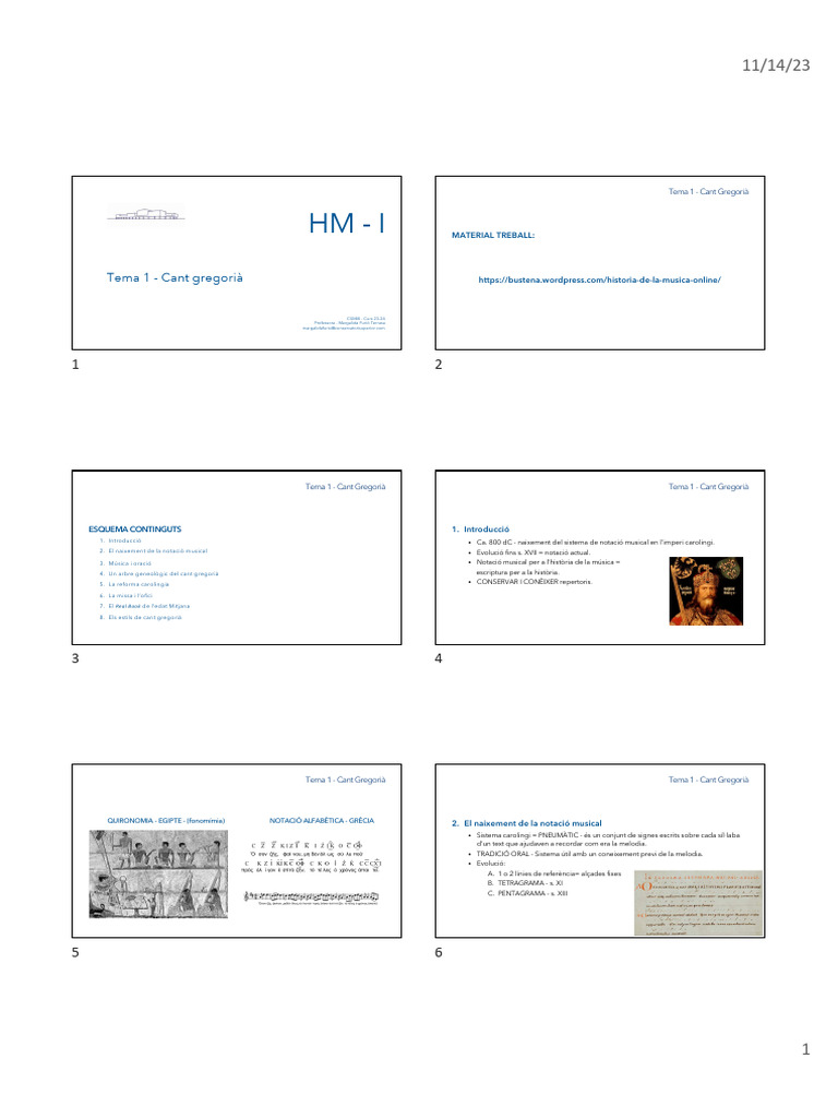 Sessió 2 - Continguts - Powerpoint - HM I | PDF