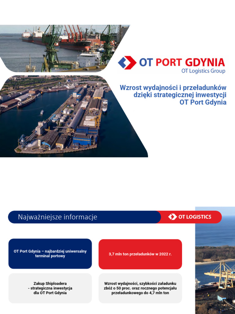 24.01.2023 Prezentacja OT Port Gdynia | PDF