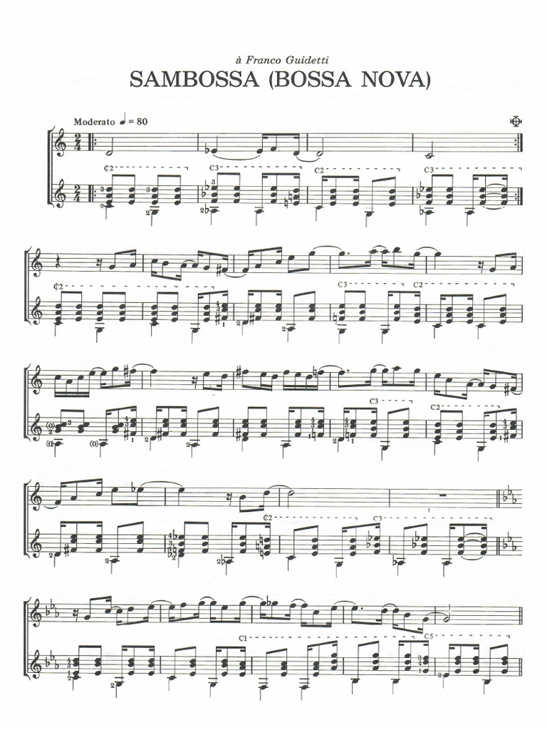 5 - Sambossa (bossa-nova) | PDF