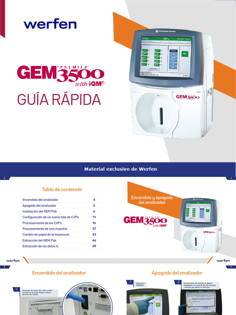 2021 Guia Rapida GEM 3500 | PDF | Impresora (Computación) | Disco compacto
