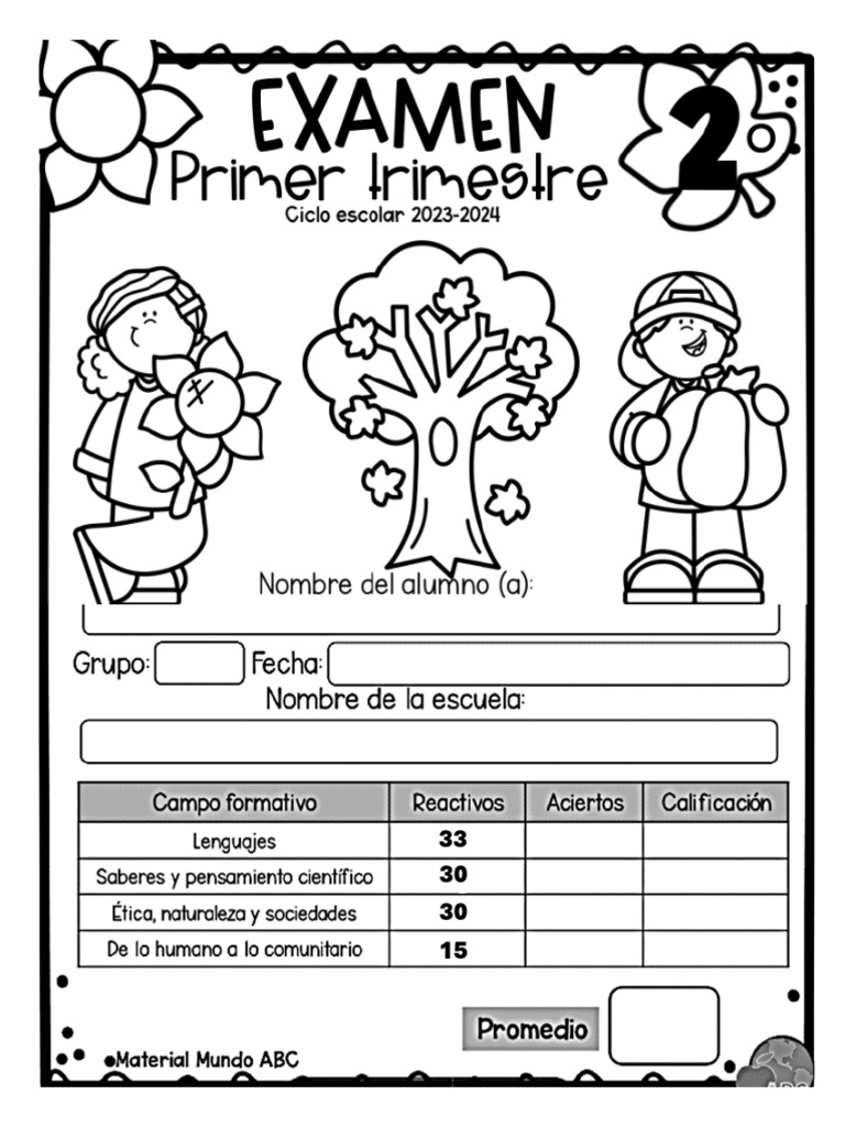 Examen 2do Prim Lazaro Vesper | PDF | México