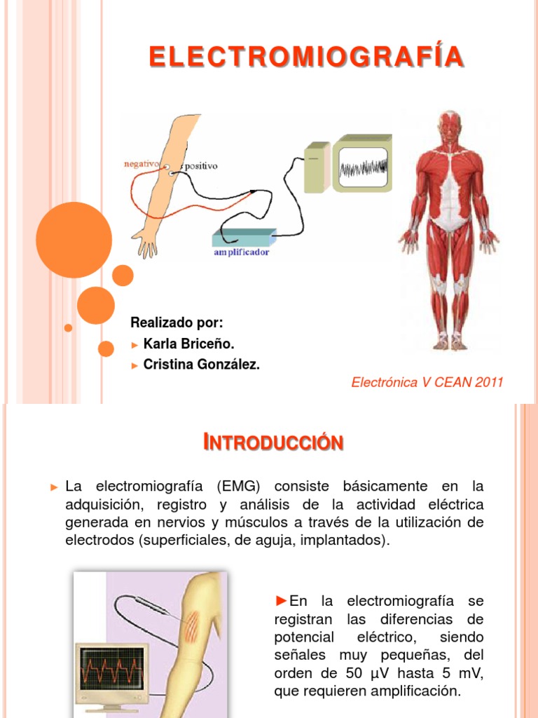 ELECTROMIOGRAFÍA | Electromiografía | Anatomía animal