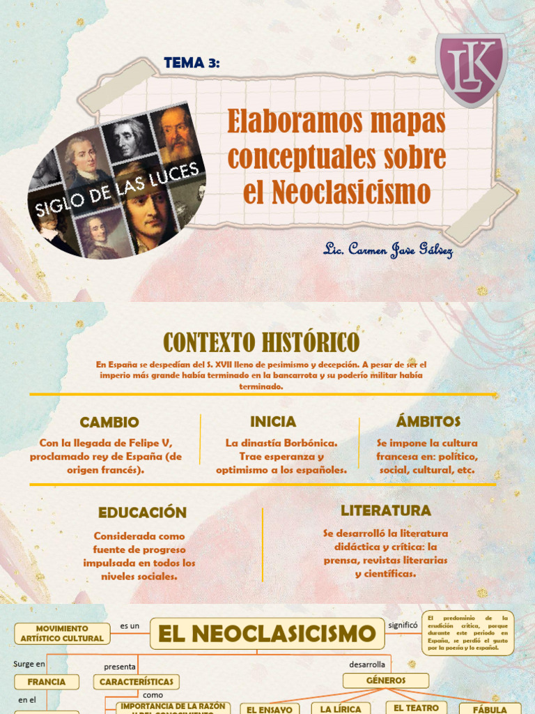 TEMA 3 El Neoclasicismo | PDF