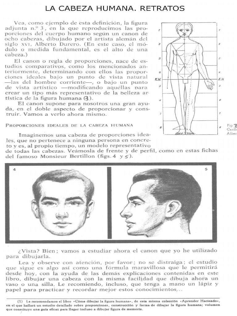 Dibujar La Cabeza Humana Y Retratos Bn 75 Pdf