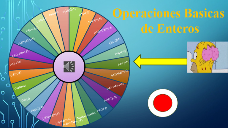 Ruleta de Matematicas | PDF