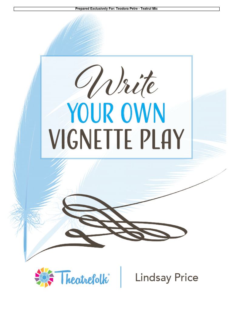 Write Your Own Vignette Play 404740 | PDF | Brainstorming | Improvisation