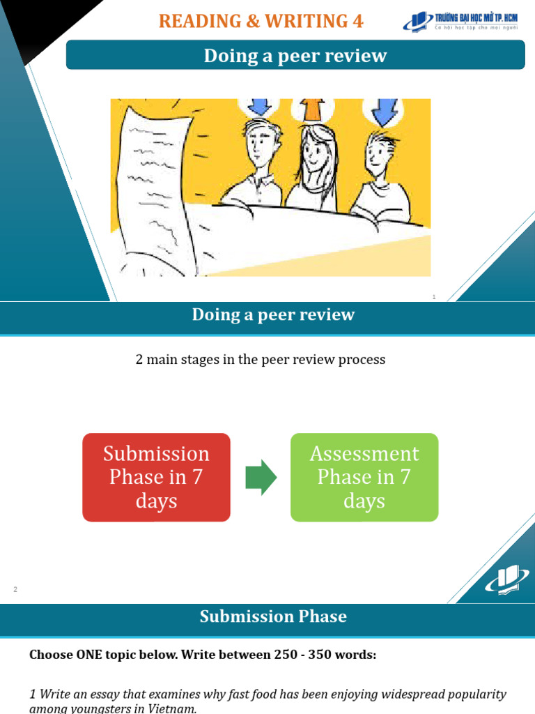 Peer Review Process Guide | PDF | Essays | Peer Review