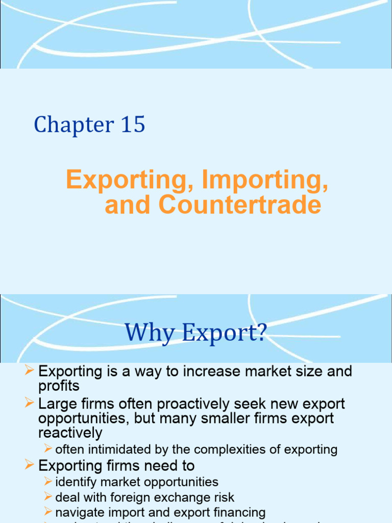 Chap 015 | PDF | Letter Of Credit | Banks