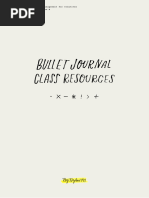 The Bullet Journal Reference Guide | PDF