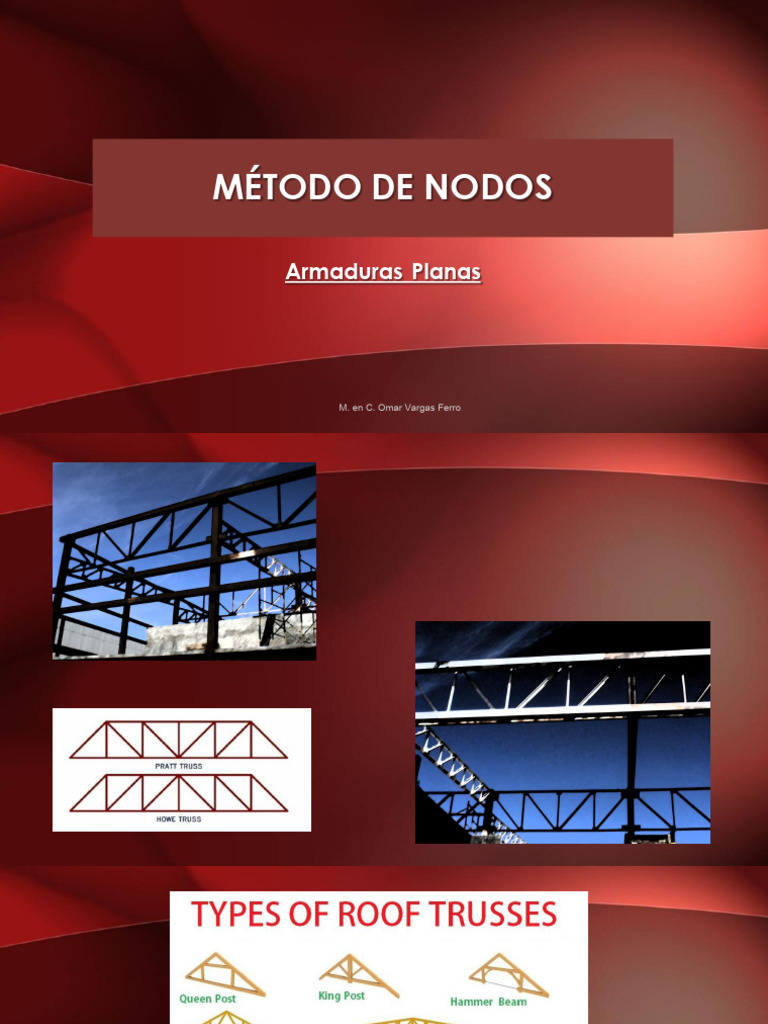 Método de Nodos - Apuntes | Descargar gratis PDF | Braguero | Mecánica