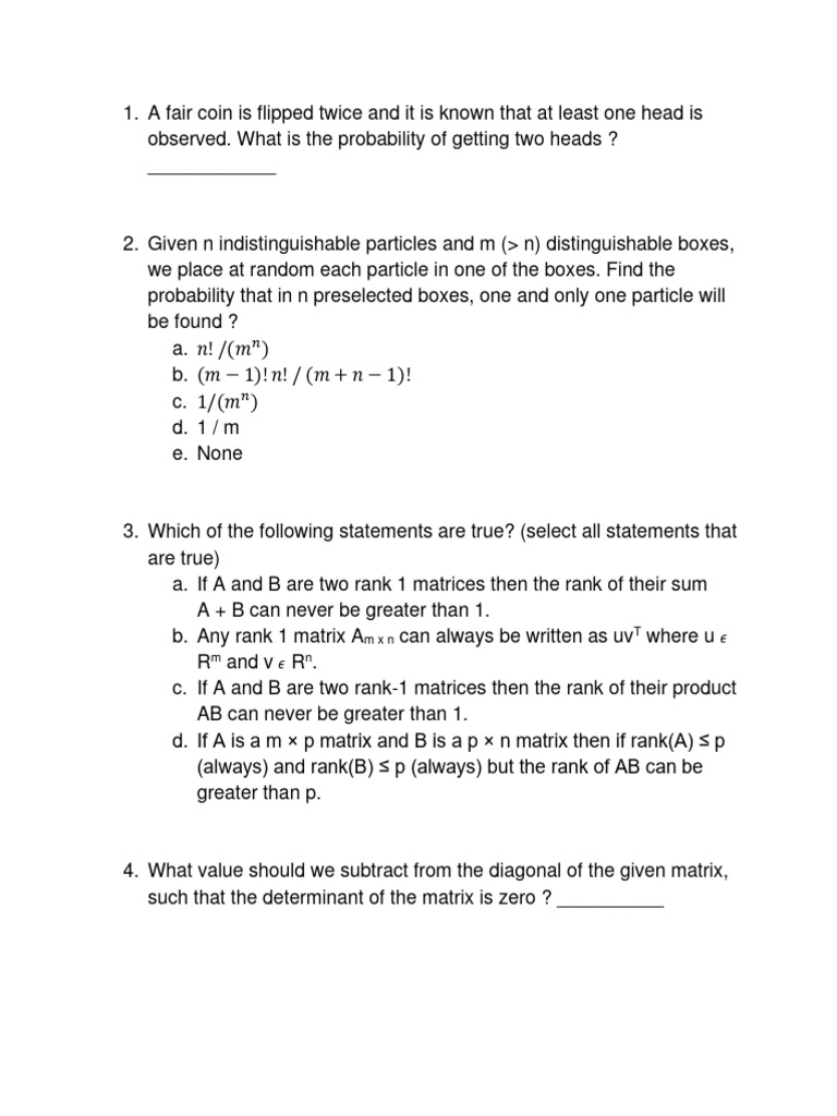 1.sample Paper - IITM-UoB | PDF | Matrix (Mathematics) | Regression ...