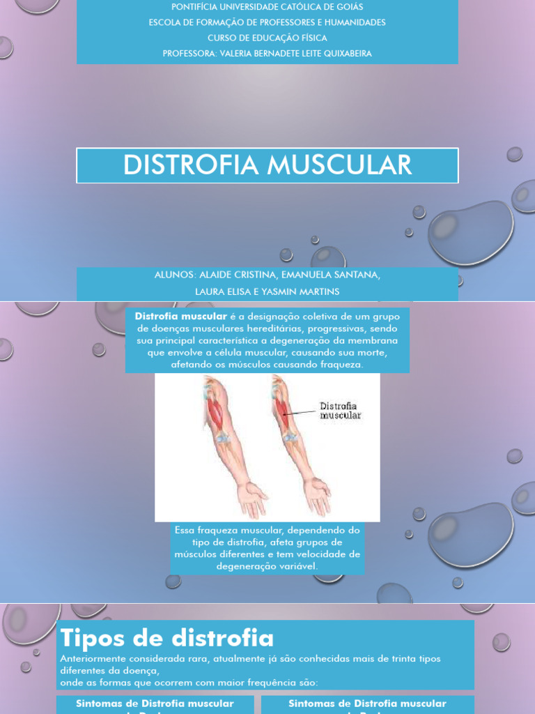 Ah1distrofia Muscular | PDF | Distrofia muscular | Biologia