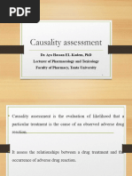 Action taken-Dechallenge-Rechallenge-Causality | PDF | Pharmacology | Medical Specialties