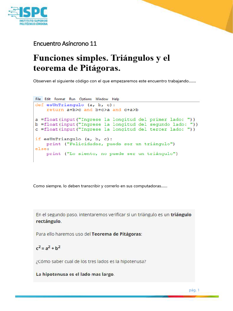 Funciones y Tuplas en Python | PDF | Métodos y materiales de enseñanza