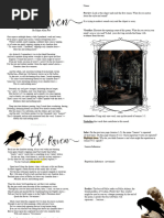 ''The Raven'' by Edgar Allan Poe: Figurative Language Analysis | PDF ...