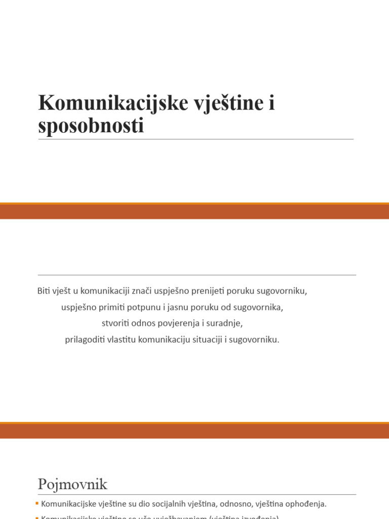 Komunikacija | PDF