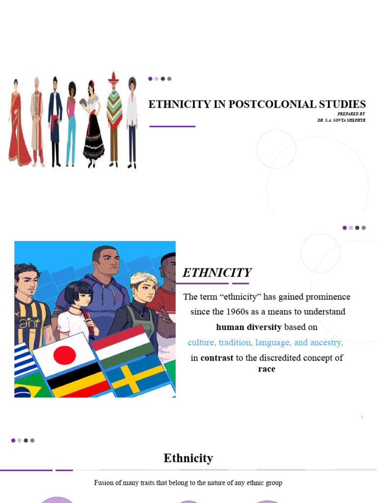 Understanding Ethnicity in Postcolonial Studies | PDF | Ethnicity ...