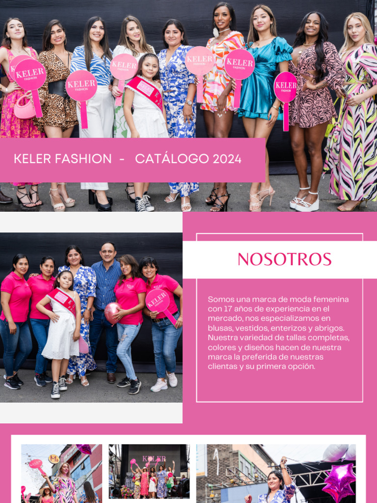 CATÁLOGO KELER FASION 2024 - Marzo (Enterizos, Vestidos y Conjuntos) | PDF | Vestir | Falda