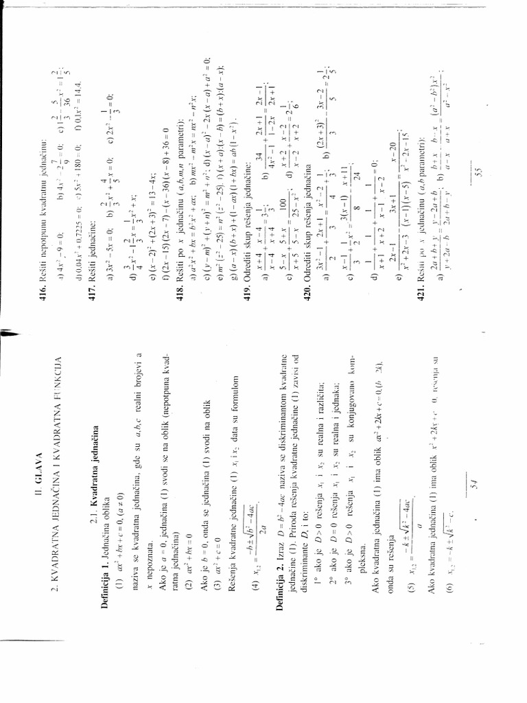 Zadaci Matematika Prijemni | PDF