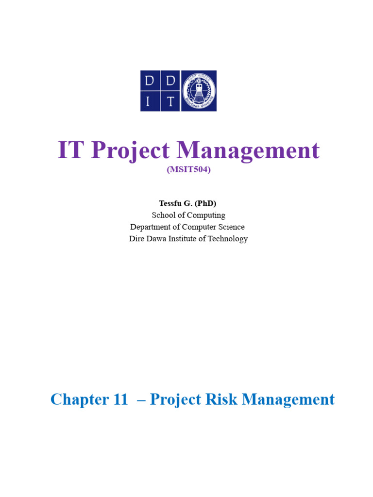 Project Risk Management Guide | PDF | Risk | Risk Management